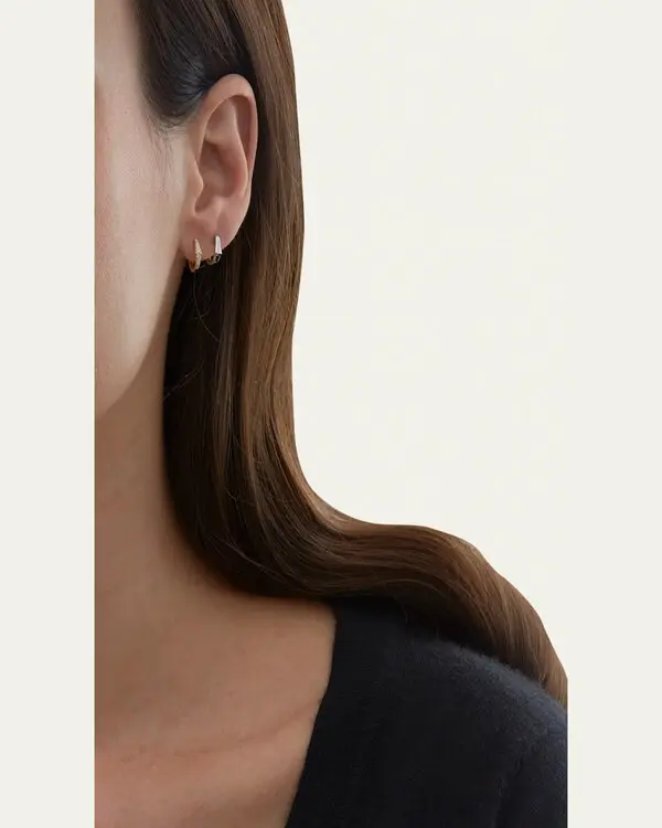 Sara Weinstock 18k Lucia Huggie Earrings