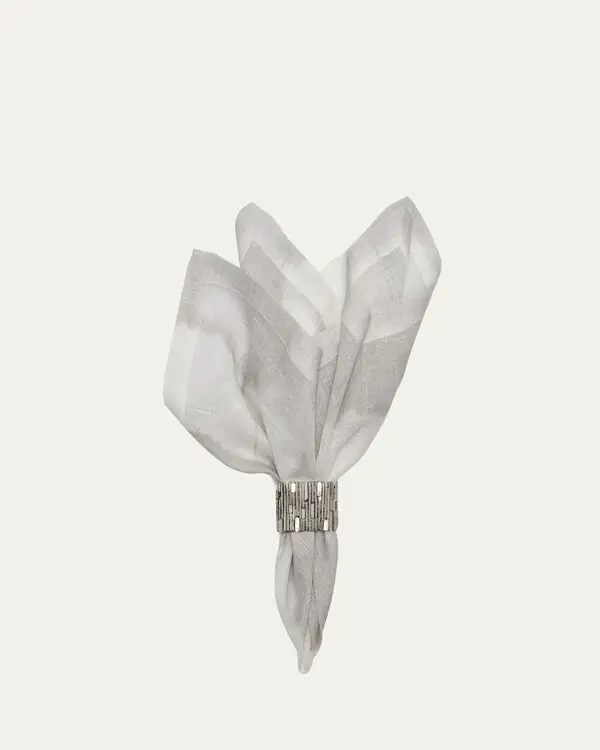 KIM SEYBERT Matrix Napkin Ring - Silver