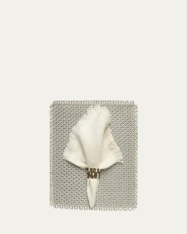 KIM SEYBERT Matrix Napkin Ring - Gold