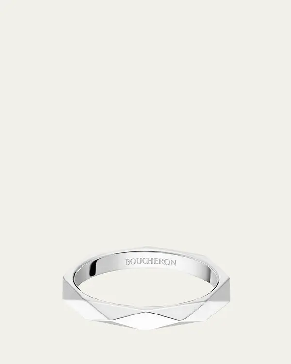 Boucheron Facette Medium Band Ring