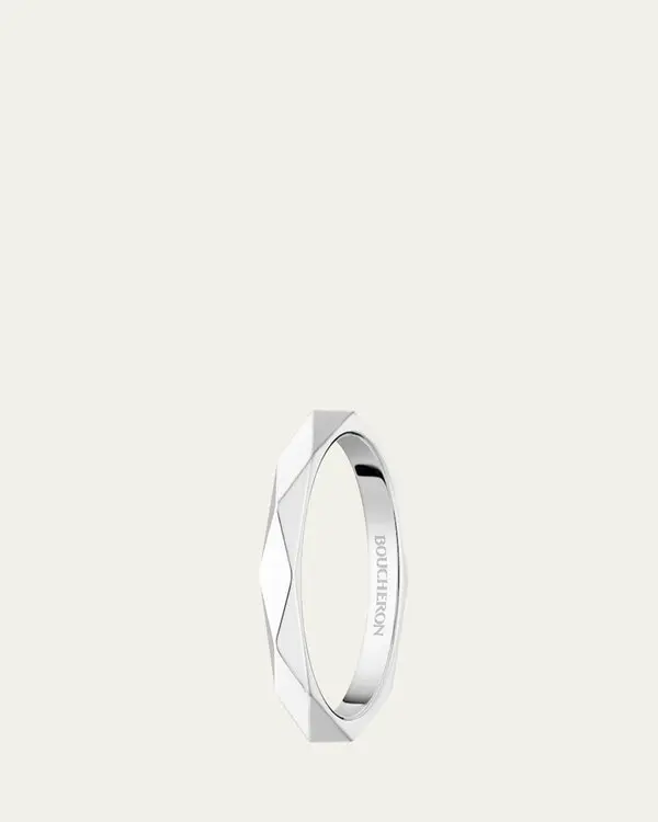 Boucheron Facette Medium Band Ring