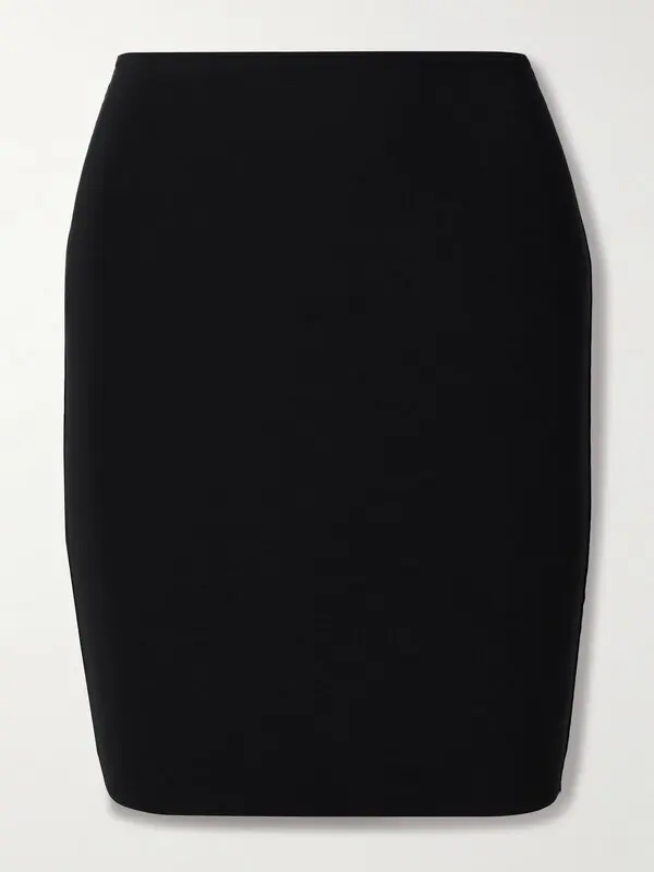 Commando Half Slip Mini Skirt - Black
