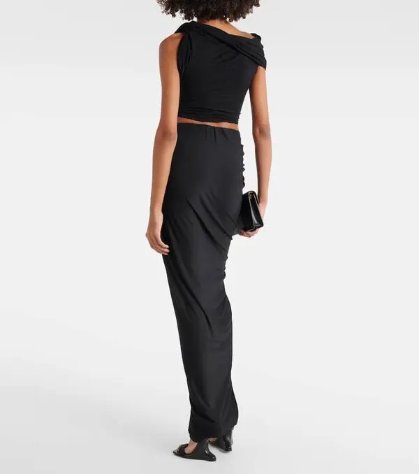 Rick Owens Sienna Jersey Crop Top
