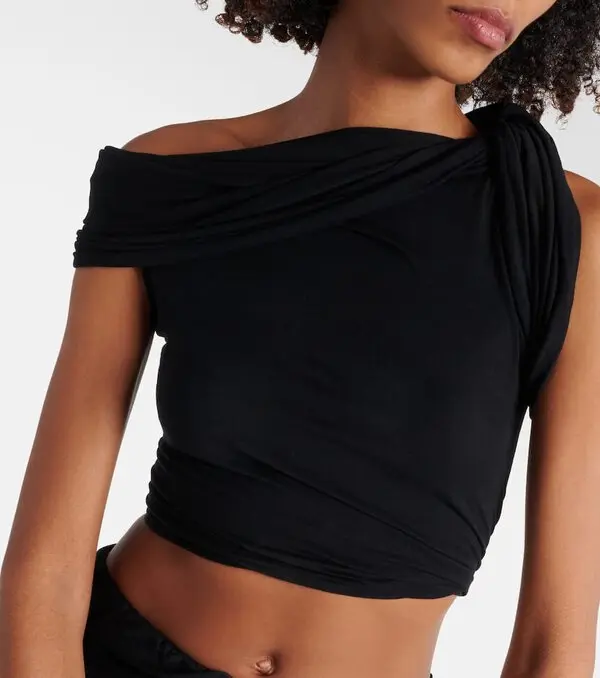 Rick Owens Sienna Jersey Crop Top