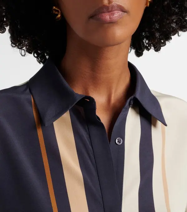 SIR. Printed Silk Shirt - Multicoloured
