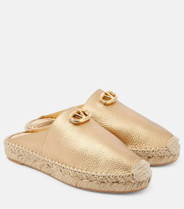 Valentino Garavani Vlogo Espadrilles - Gold