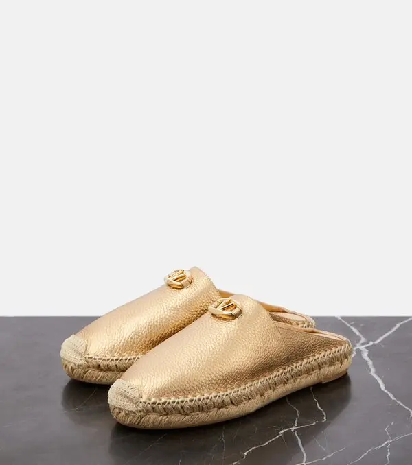 Valentino Garavani Vlogo Espadrilles - Gold