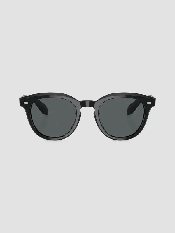 Oliver Spencer N.05 48mm Rounded Square Sunglasses