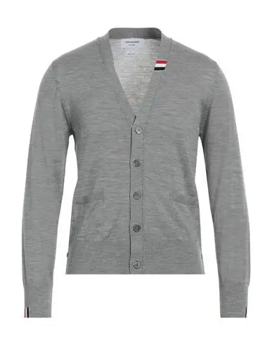 Thom Browne Cardigan In Virgin Wool And Polyamide
