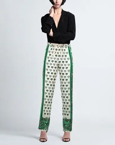 Red Valentino Straight Leg Pants - White