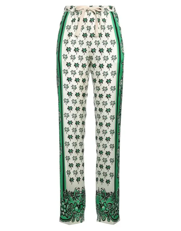 Red Valentino Straight Leg Pants - White