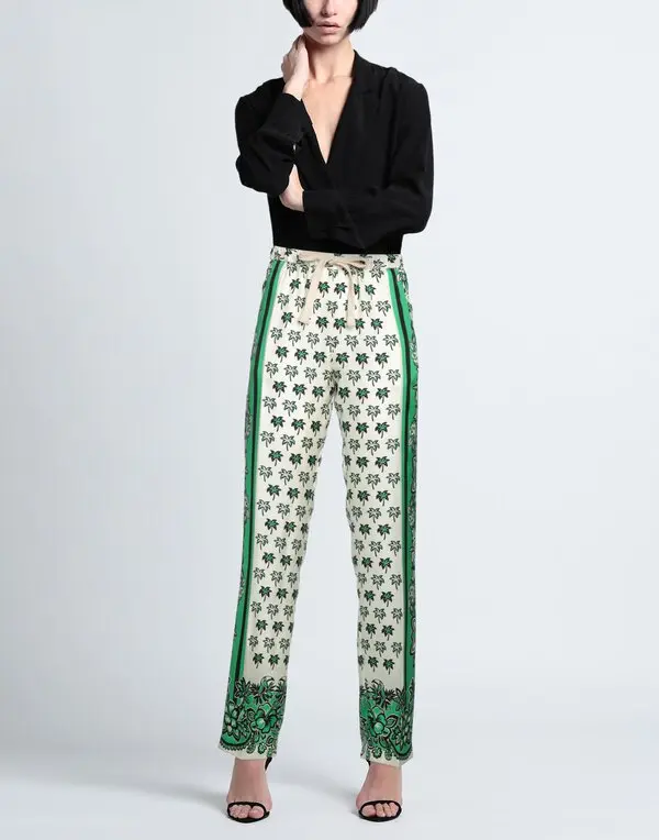 Red Valentino Straight Leg Pants - White