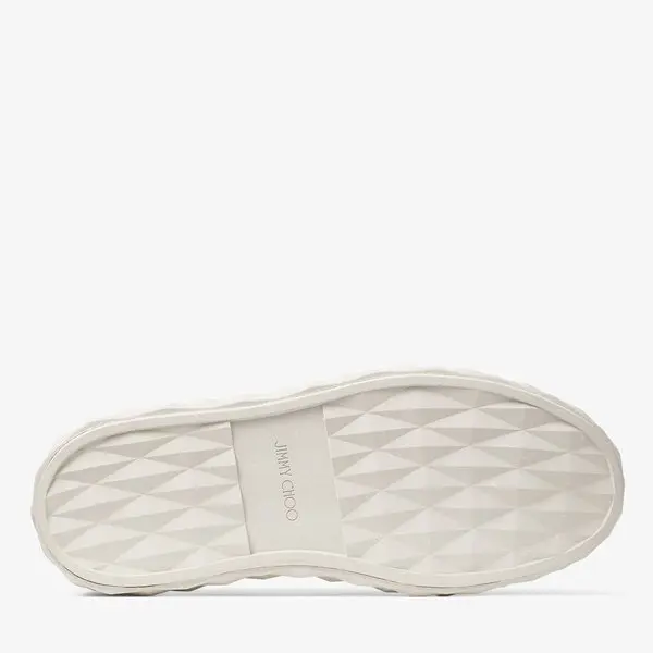 JIMMY CHOO Diamond Maxi Platform Sneakers - Chalk/white