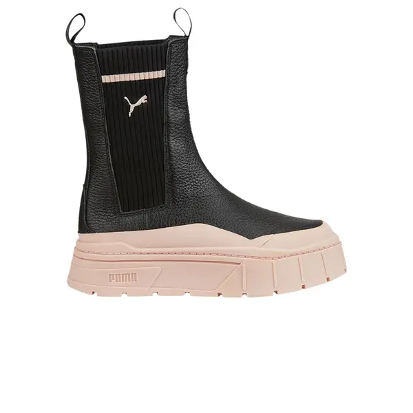 PUMA Mayze Stack Chelsea Boot - Black