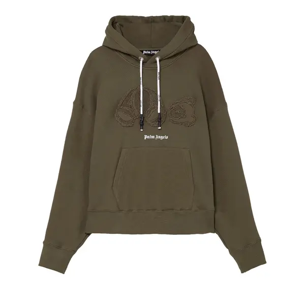 Palm Angels Gd Bear Hoodie - Green