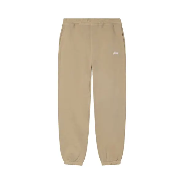StÜssy Overdyed Stock Logo Pant - Tan