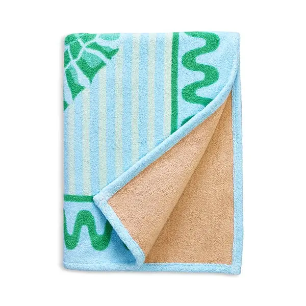 MATOUK Seahorse Beach Towel - Aquamarine