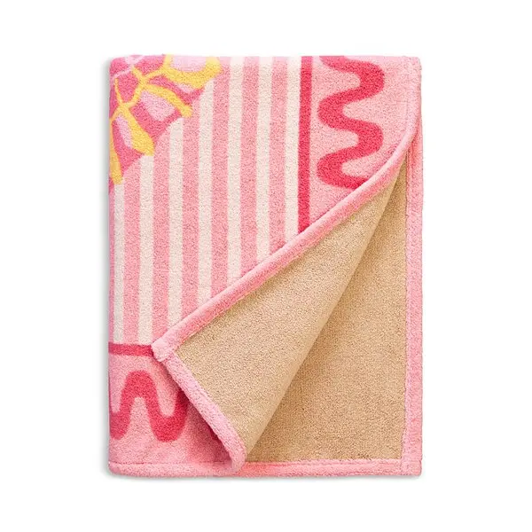 MATOUK Seahorse Beach Towel - Pink Coral
