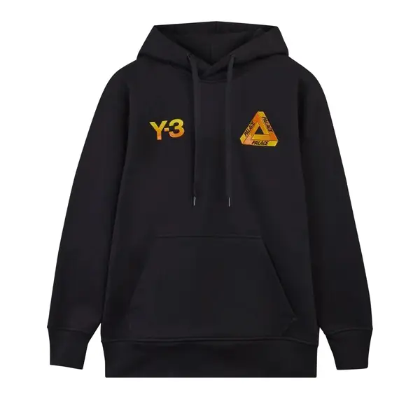 Y3 X Palace Logo Hoodie - Black