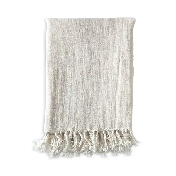 POM POM AT HOME Montauk Throw - Cream