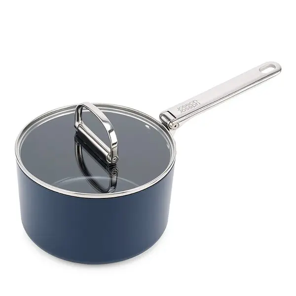 JOSEPH JOSEPH Space 2.9 Quart Saucepan And Lid - Dark Blue