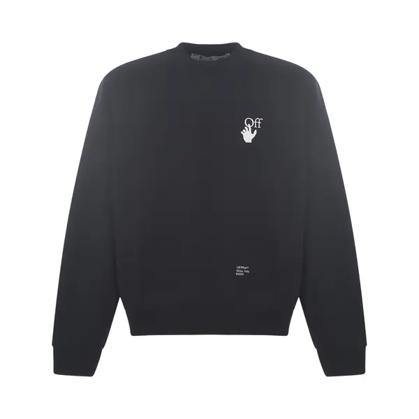 Off-White Caravaggio Arrows Sweatshirt - Black