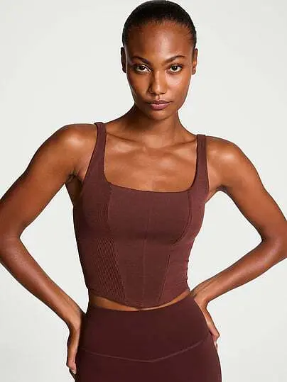 Victoria's Secret Vsx Featherweight Knit Tank Top