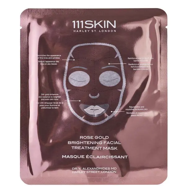 111SKIN Rose Gold Brightening 5-piece Facial Mask Set - One-color