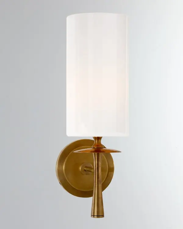 VISUAL COMFORT & CO. Drunmore Sconce Aerin - WHITE AND GOLD
