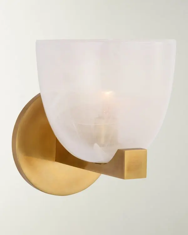 VISUAL COMFORT & CO. Carola Single Sconce Aerin - Antique Brass