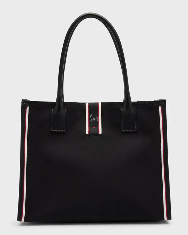 CHRISTIAN LOUBOUTIN Nastroloubi Fav Large Tote Bag - Black/black/multi