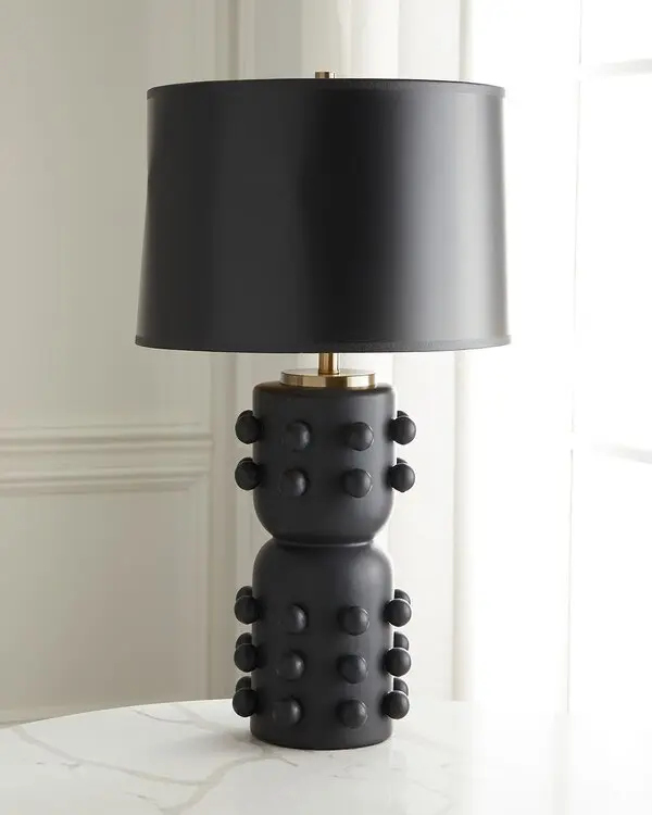 COUTURE LAMPS Bouluxe 33" Table Lamp - Black