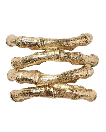 KIM SEYBERT - Bamboo Metal Napkin Ring