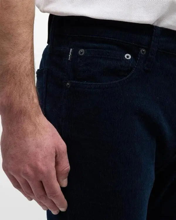 TOM FORD 12 Waves Corduroy Pants - Navy