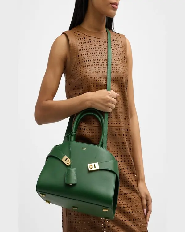 FERRAGAMO Small Hug Top-handle Bag