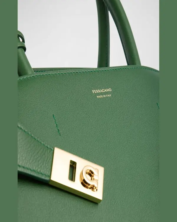 FERRAGAMO Small Hug Top-handle Bag