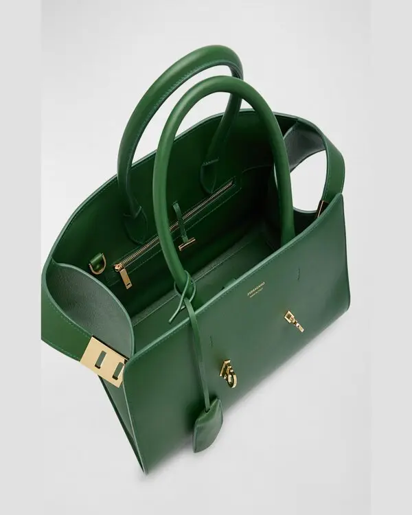 FERRAGAMO Small Hug Top-handle Bag