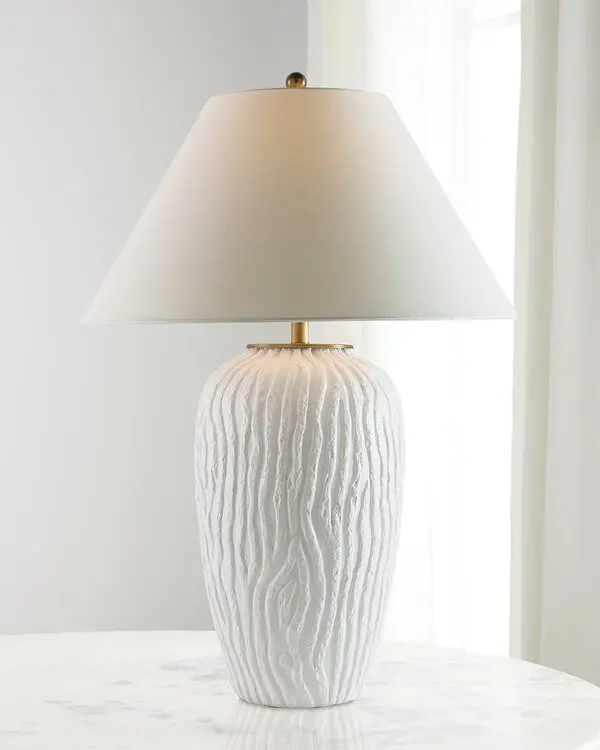 PORT 68 Montana Table Lamp - Ivory