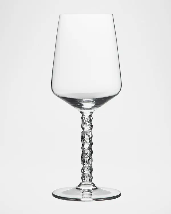 ORREFORS Carat Wine Glasses, Set Of Two - Clear