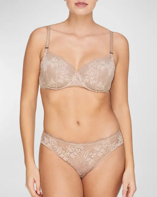 THIRDLOVE All Day Lace T-shirt Bra - Taupe