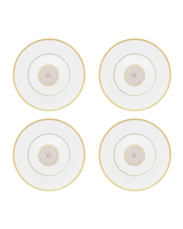 VISTA ALEGRE Terrace Bread & Butter Plates, Set Of 4 - Lavender