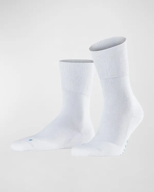 Falke Run Plush-sole Socks - White