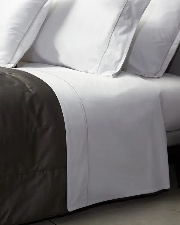 SIGNORIA FIRENZE Luce Flat Sheet - White/white