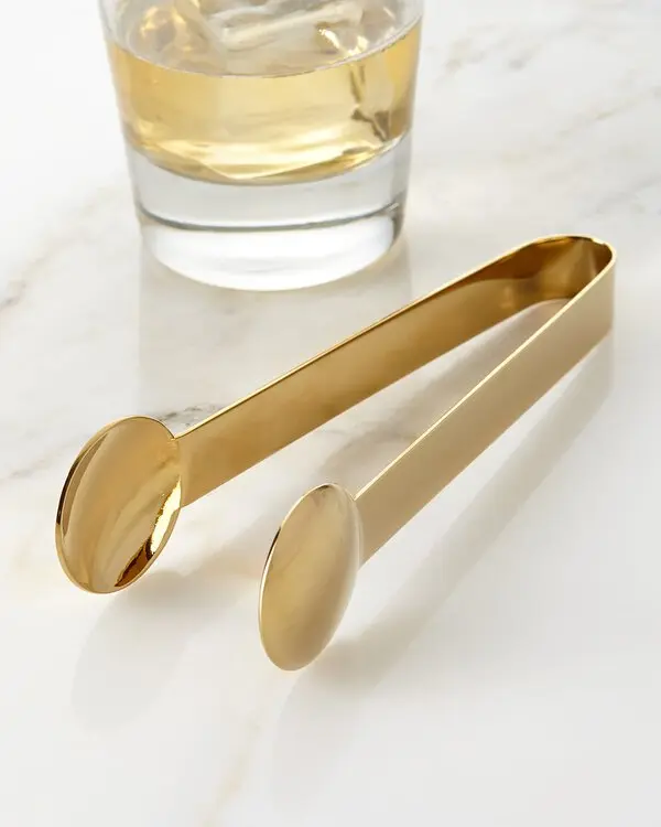 Aerin Mattea Ice Tongs - Gold