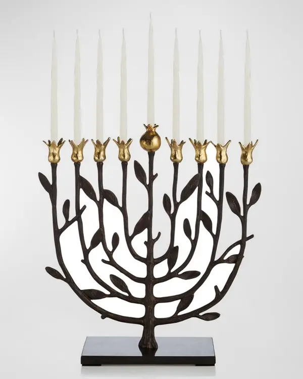 Michael Aram Pomegranate Menorah - Assorted