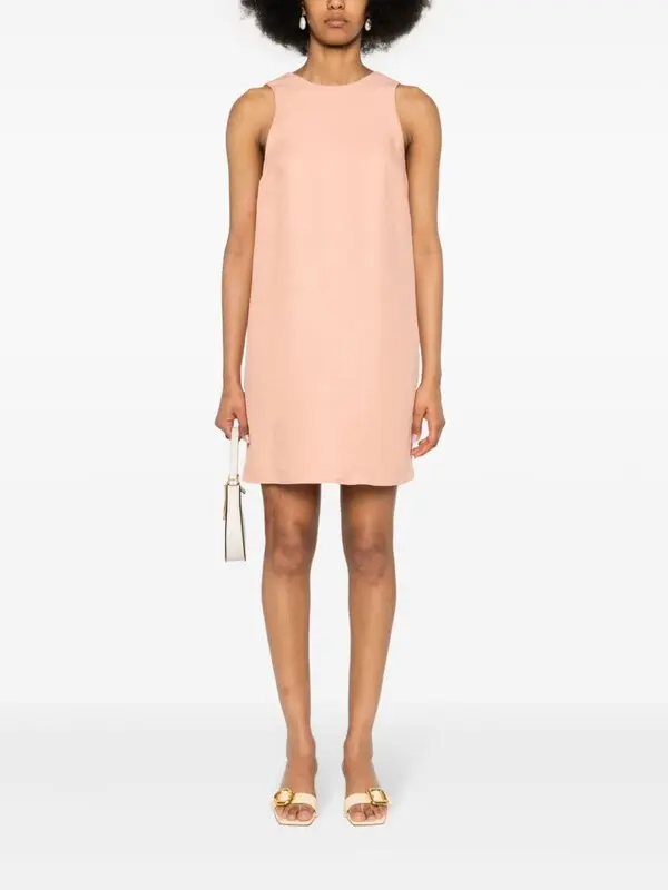 TWINSET Slub-textured Mini Shift Dress