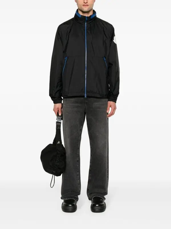 Moncler Octano Lightweight Hooded Jacket - Black