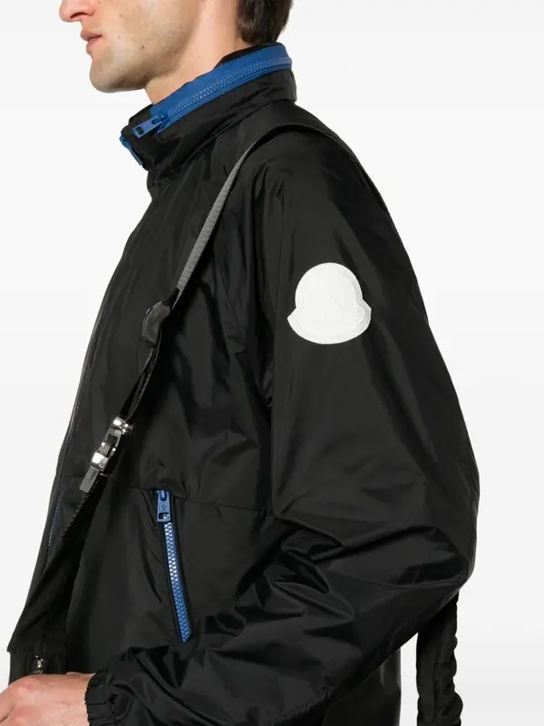 Moncler Octano Lightweight Hooded Jacket - Black