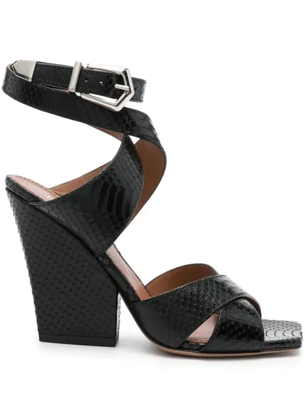 Paris Texas Arizona 100mm Leather Sandals
