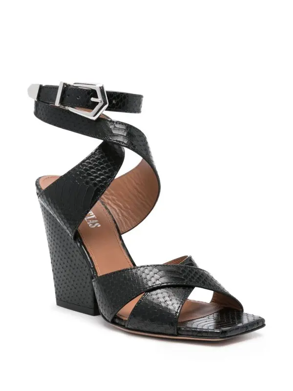 Paris Texas Arizona 100mm Leather Sandals
